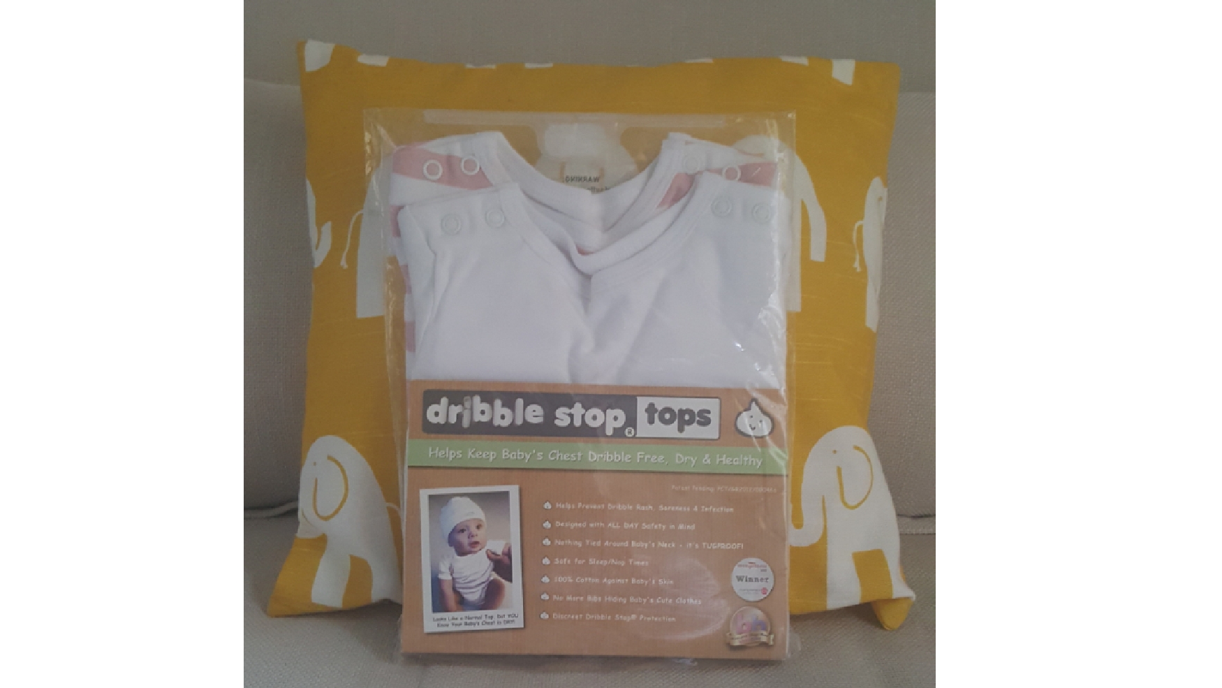 A Dribble Stop Top Review - Claire Moran Designs