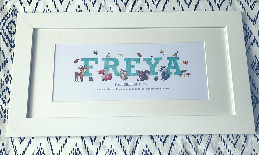 Frame My Name Personalised Children's Print Review and Competition ...