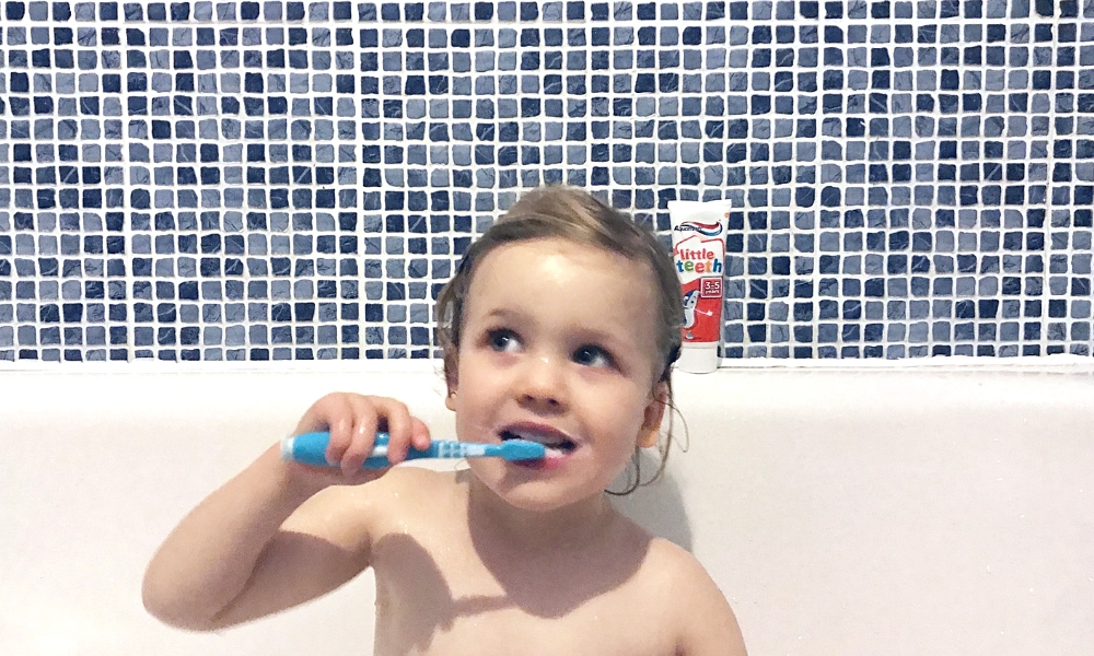 Making teeth brushing fun with Aquafresh (AD) - Claire Moran Designs