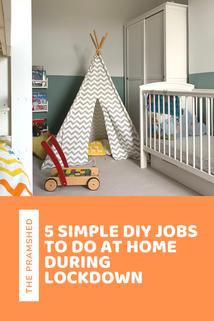 5 Simple DIY jobs to do at home during lockdown - Claire Moran Designs